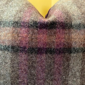 Ralph Lauren Galloway Shetland Plaid Hazel 100% UK Wool Tartan Pillow ...