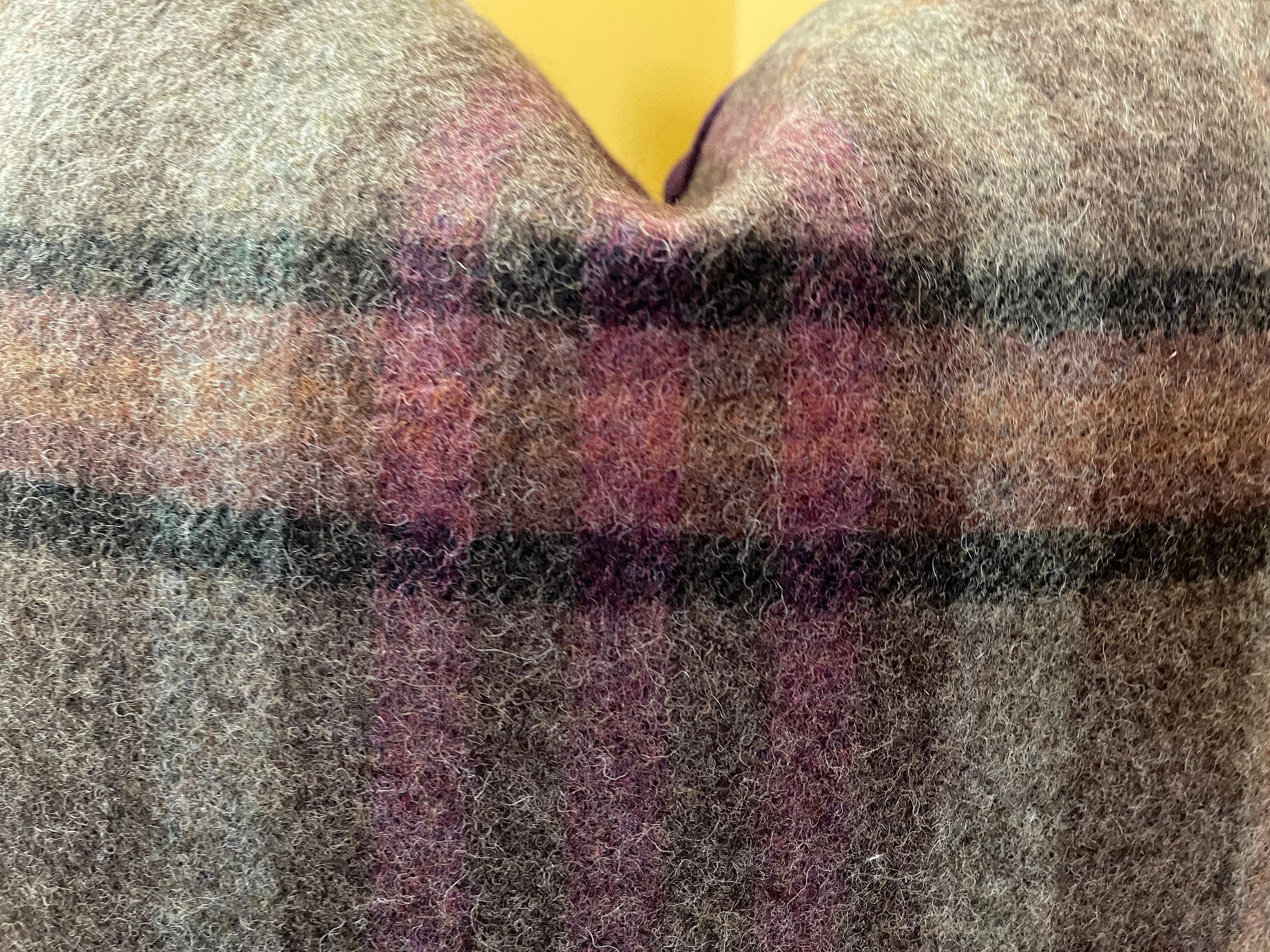 Ralph Lauren Galloway Shetland Plaid Hazel 100% UK Wool Tartan Pillow ...