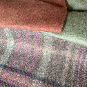 Ralph Lauren Galloway Shetland Plaid Hazel 100% UK Wool Tartan Pillow ...