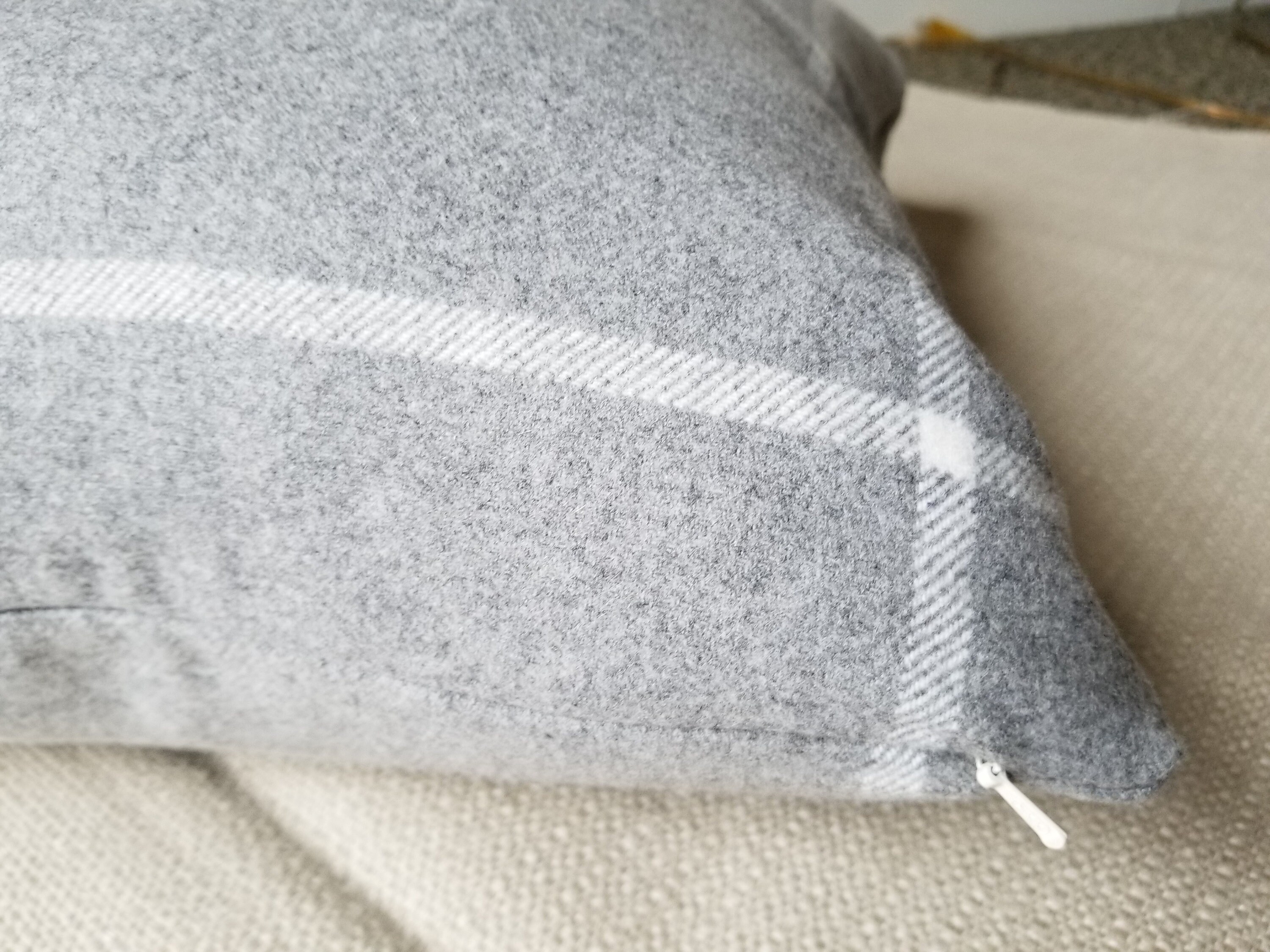 Ralph Lauren WESTCLIFF TATTERSAL Grey Flannel Italian Wool - Etsy