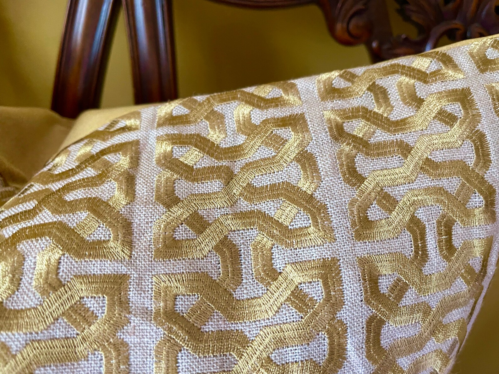 Kravet Couture Barbara Barry CEYLON KEY Spun Gold Linen - Etsy