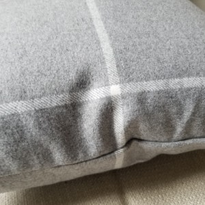 Ralph Lauren Westcliff Tattersal Grey Flannel Italian Wool Custom ...