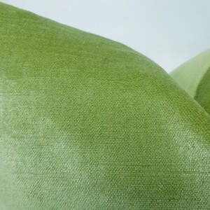 Donghia GINGER in Mambo Green Mohair Velvet From Netherlands Double ...