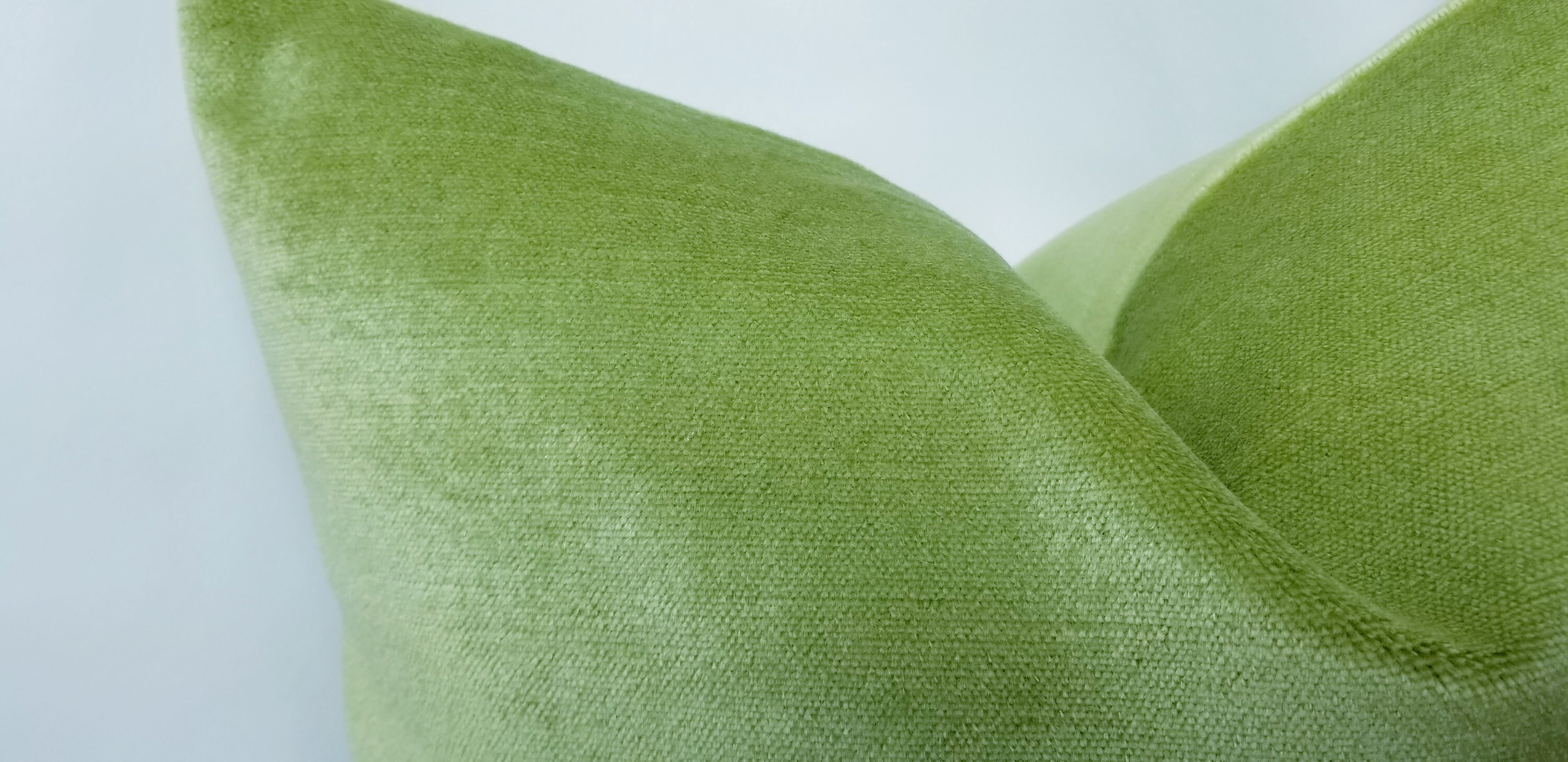 Donghia GINGER in Mambo Green Mohair Velvet From Netherlands Double ...