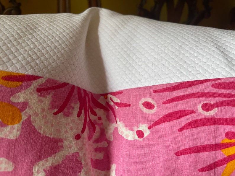 Lilly Pulitzer Lee Jofa Bimini Hibiscus Pinks and Oranges - Etsy