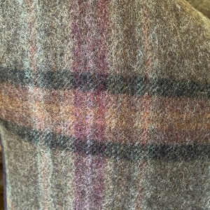Ralph Lauren Galloway Shetland Plaid Hazel 100% UK Wool Tartan Pillow ...