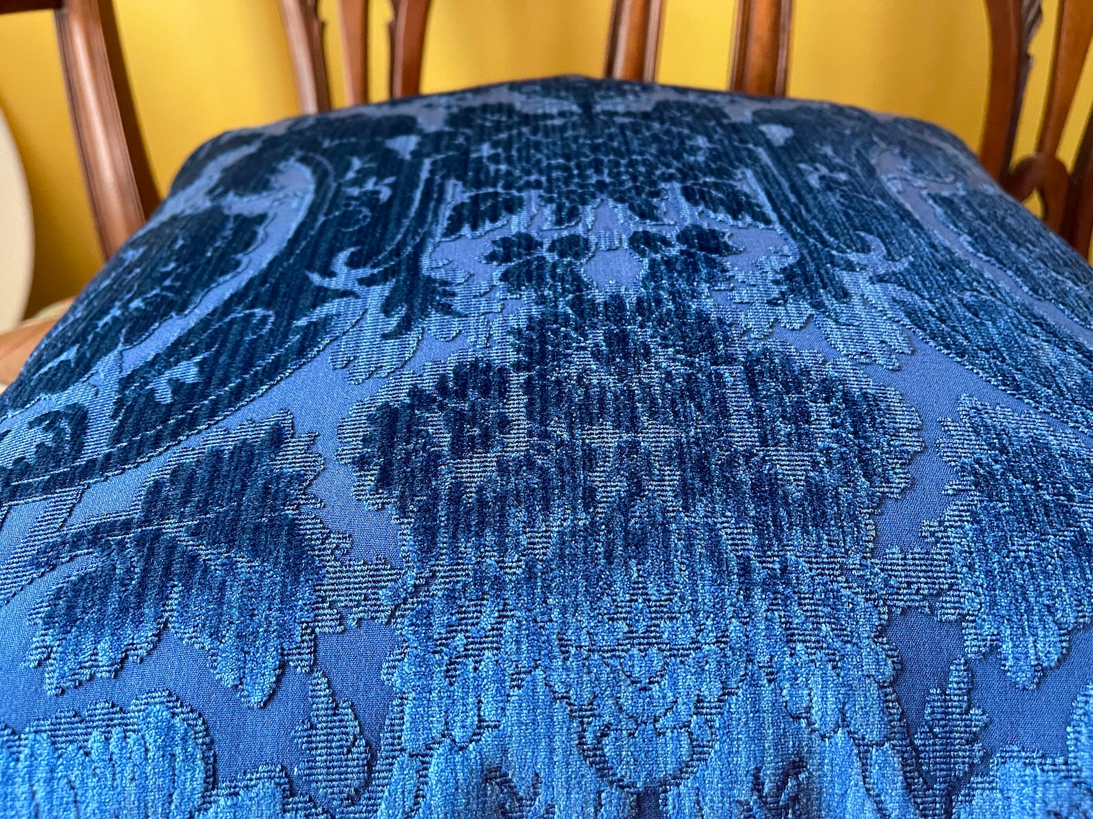 Ralph Lauren GRANTHAM VELVET Damask Navy Belgian Cut Strie - Etsy