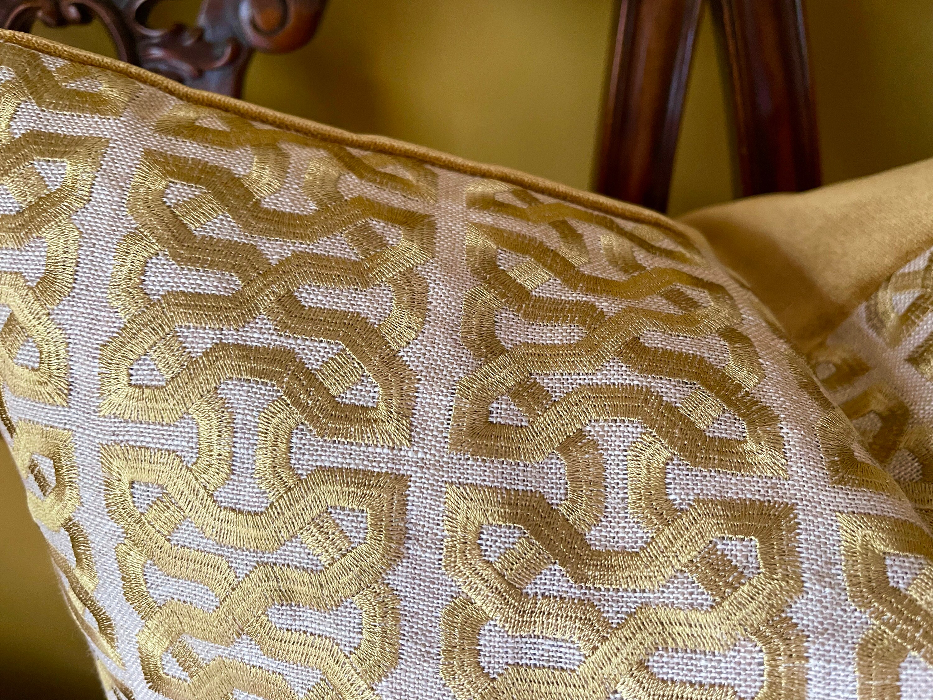 Kravet Couture Barbara Barry CEYLON KEY Spun Gold Linen - Etsy