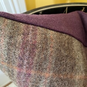 Ralph Lauren Galloway Shetland Plaid Hazel 100% UK Wool Tartan Pillow ...