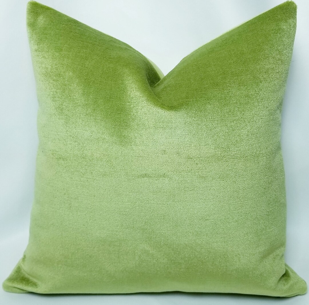 Donghia GINGER in Mambo Green Mohair Velvet From Netherlands Double ...