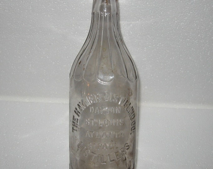 Hayner Distilling Whiskey Bottle, 1910's - Etsy