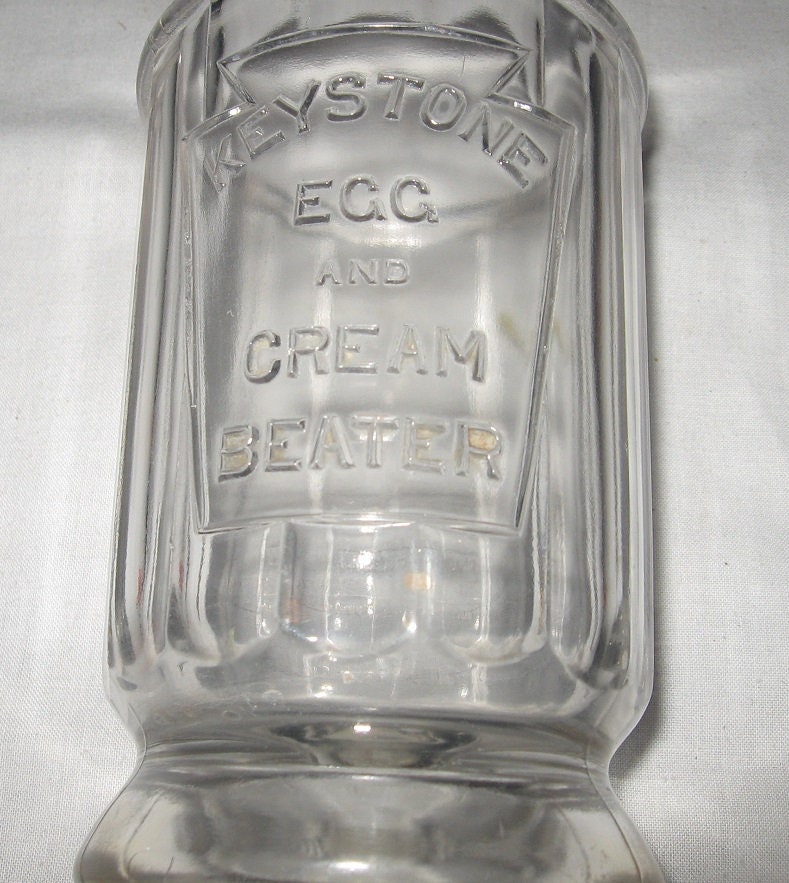Keystone Egg and Cream Beater Jar. - Etsy