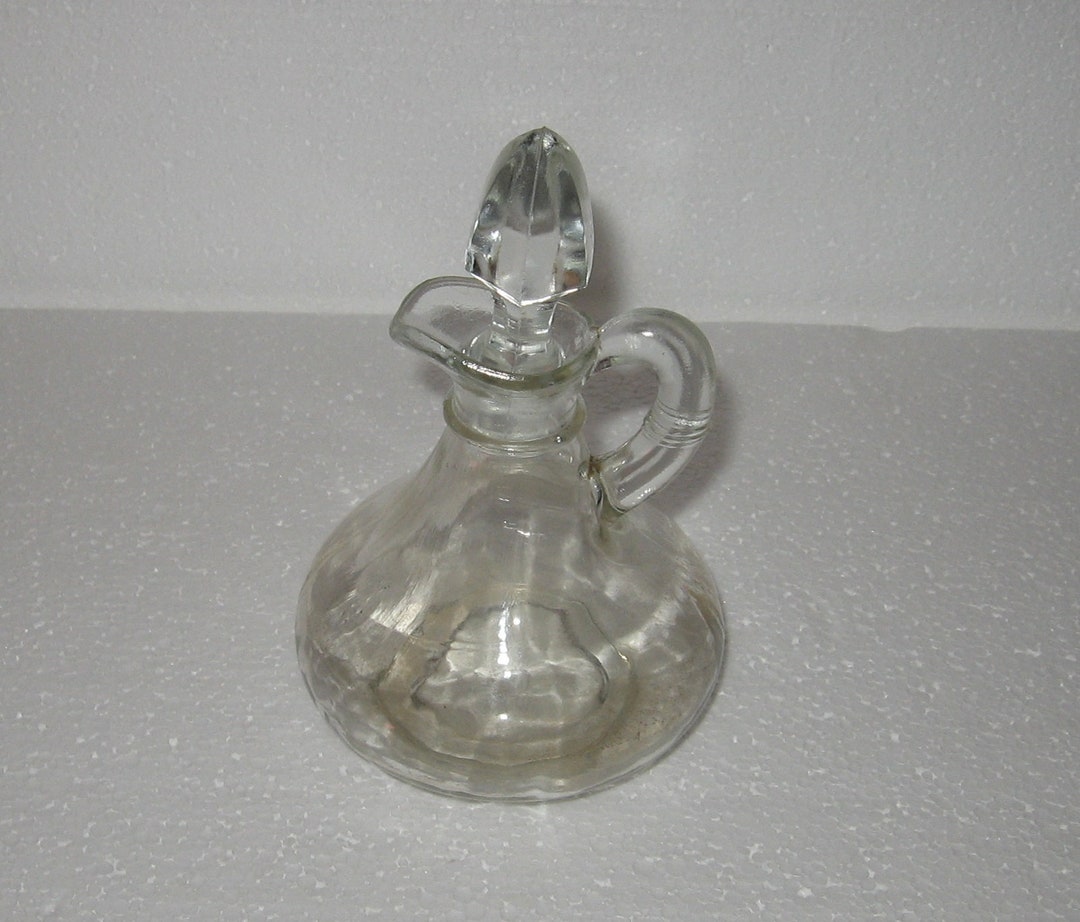 Vintage Glass Cruet. - Etsy