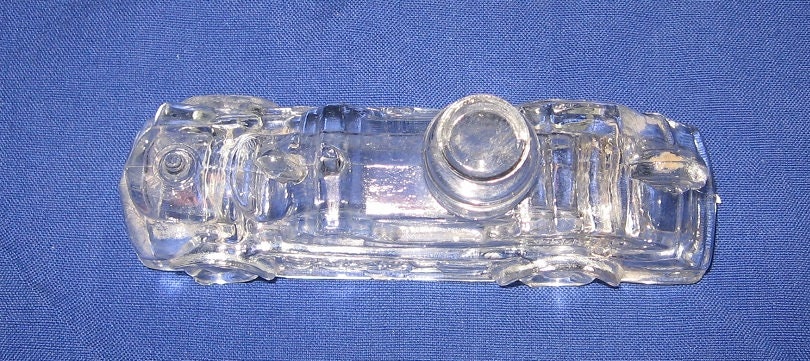 Fire Engine Glass Candy Container. - Etsy
