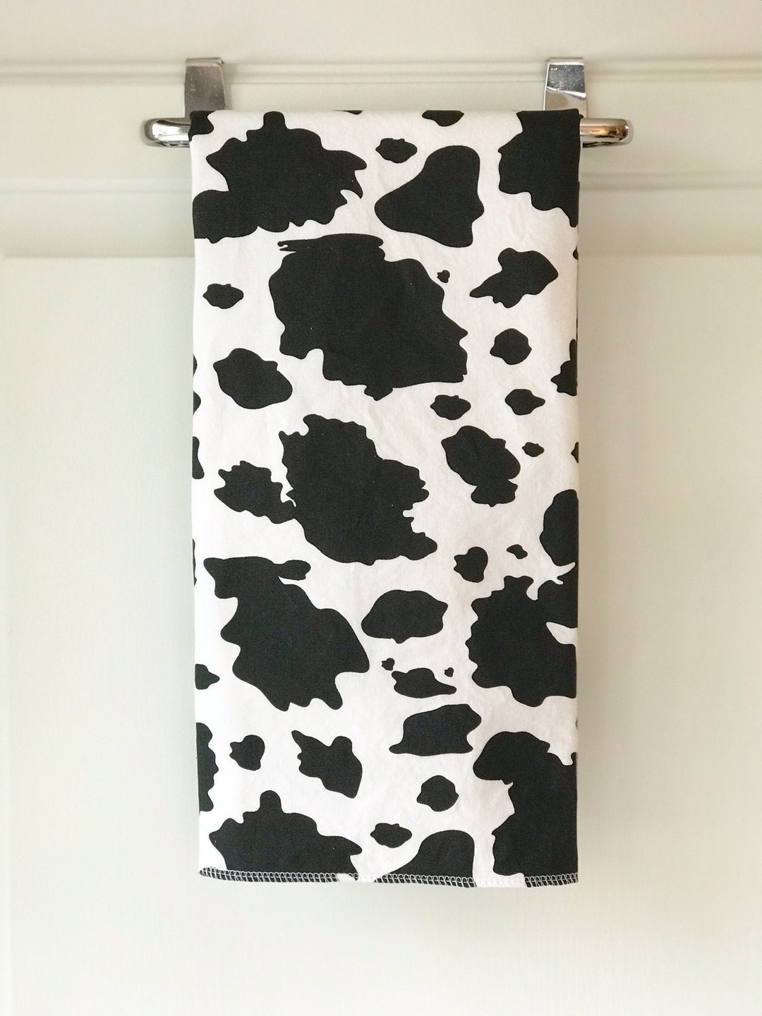 Cow Print Dish Towel Cow Dish Towel Cow Hide Print Whole - Etsy