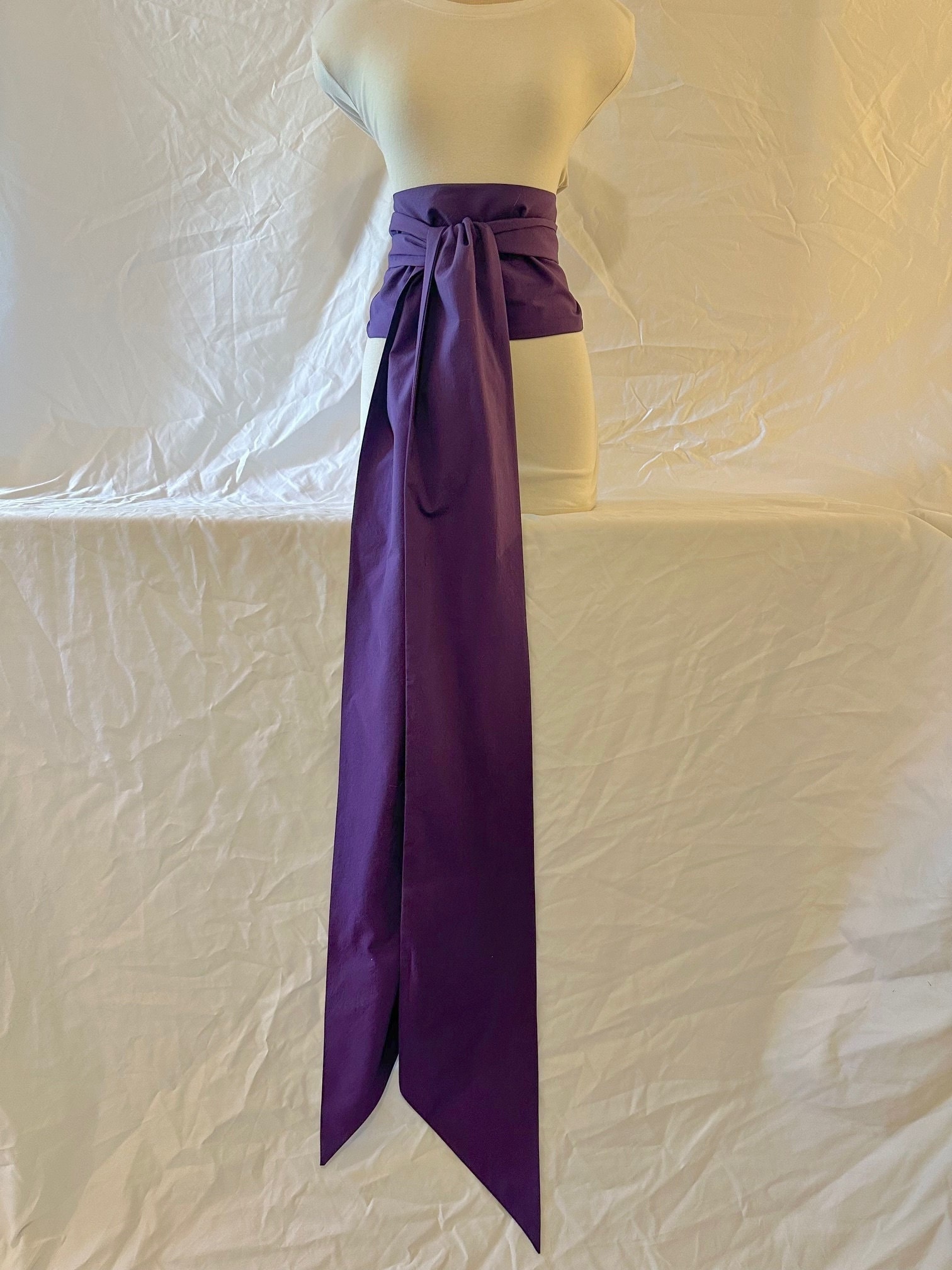 Purple Sash, Costume Sash, Cosplay, Pirate Sash, Dress Sash, Ren Faire ...