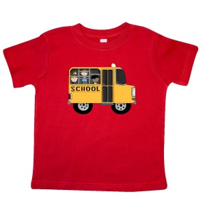 School Bus Toddler T-shirt by Inktastic - Etsy