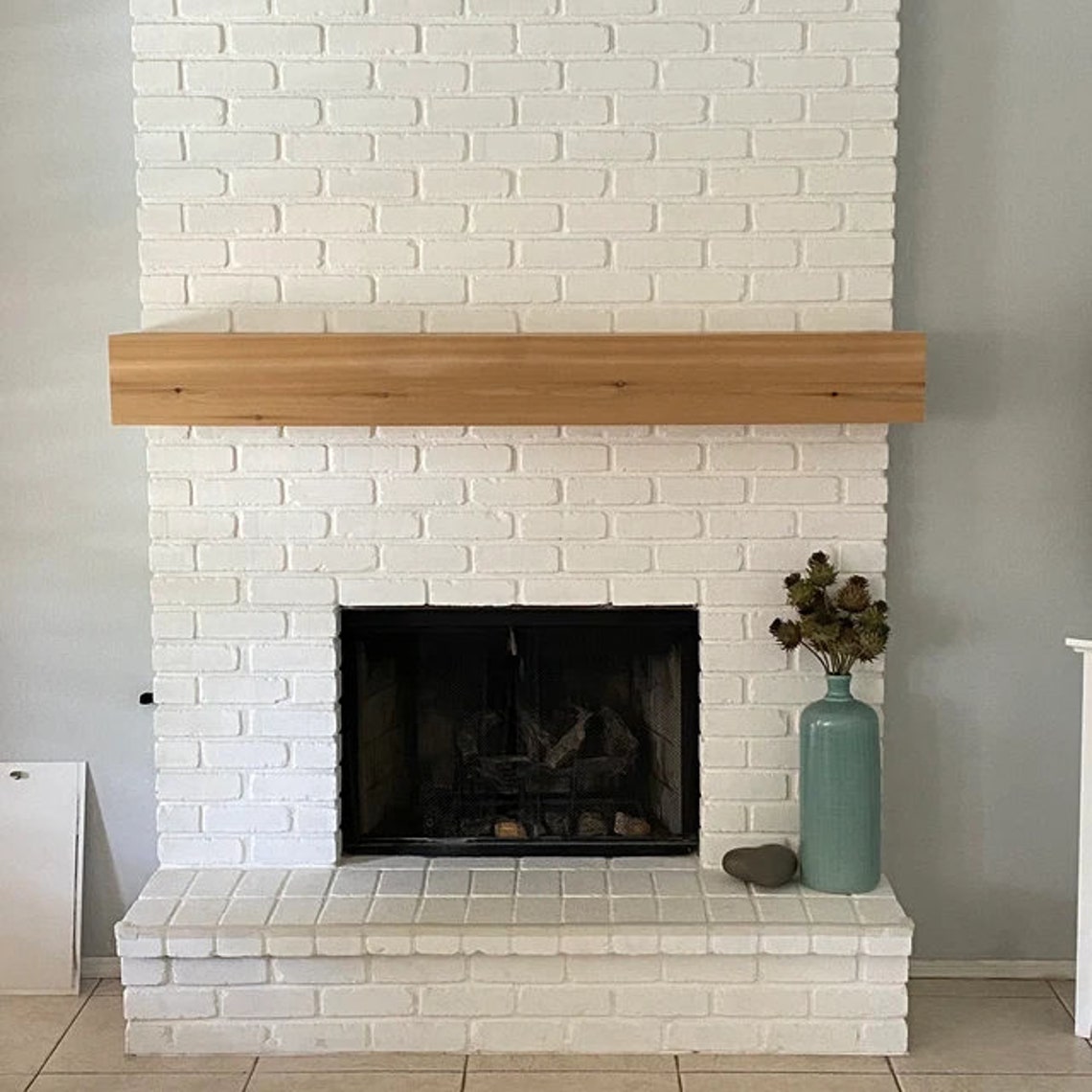 Fireplace Mantel Cedar Timber Beam Wood Rustic Rough Solid - Etsy