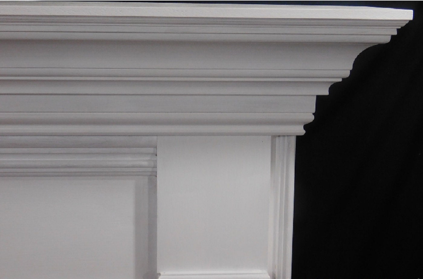 Fireplace Mantel Surround - Custom Built to Any Size - Solid Hardwood ...
