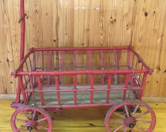 Antique goat cart | Etsy