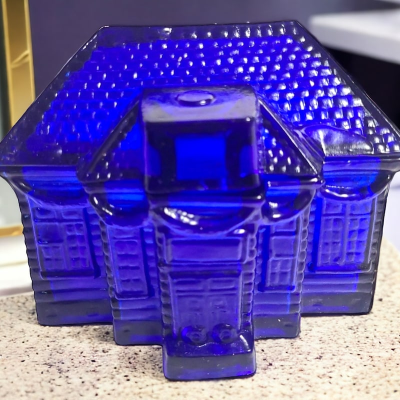 Cobalt Blue Glass - Etsy