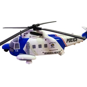 Vintage Funrise 1999 Sea King Metro City Police Search & Rescue ...