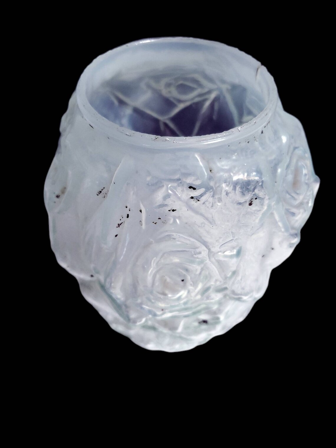 Antique EAPG Opalescent GOOFUS Glass 7 Relief Embossed - Etsy