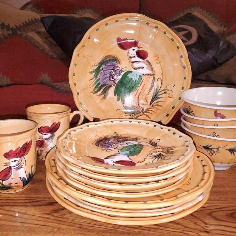 Country Dinnerware - Etsy