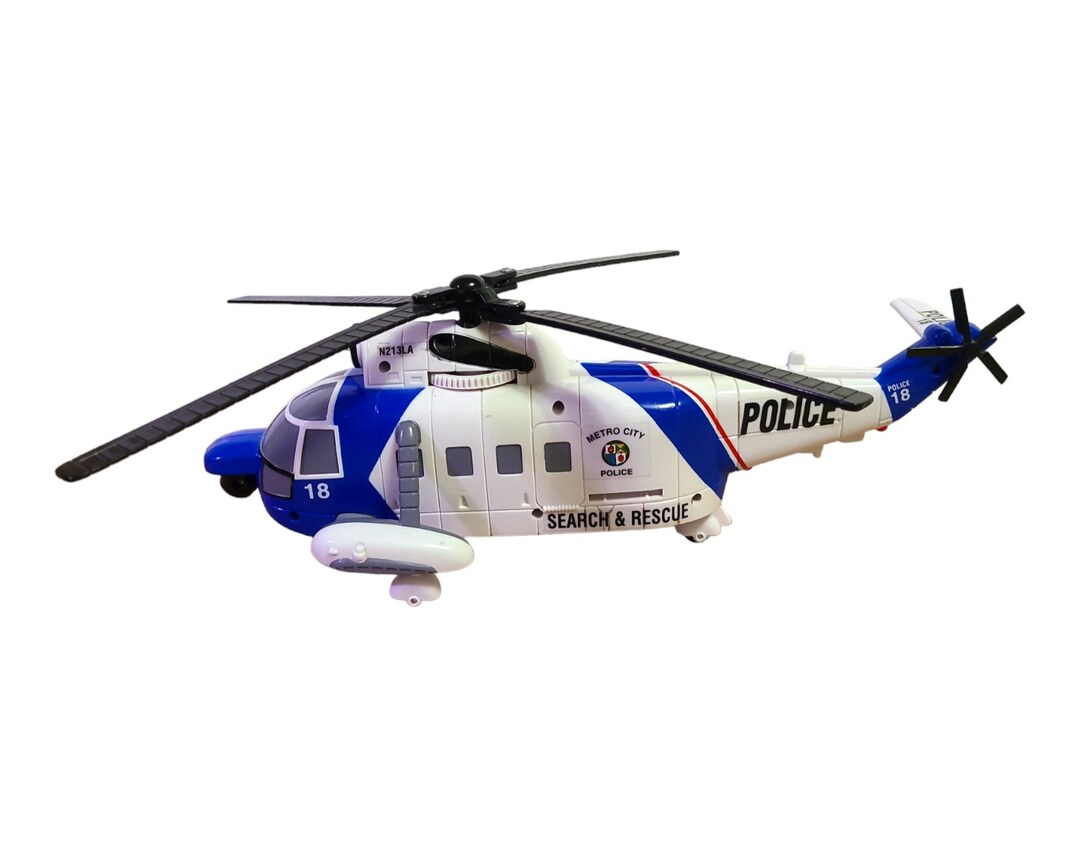 Vintage Funrise 1999 Sea King Metro City Police Search & Rescue ...