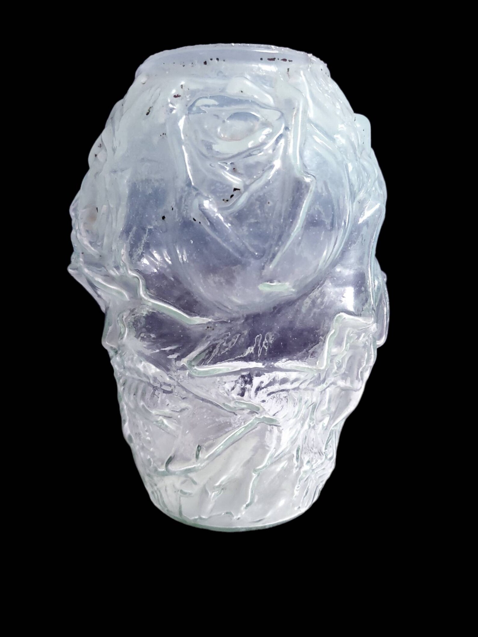 Antique EAPG Opalescent GOOFUS Glass 7 Relief Embossed - Etsy