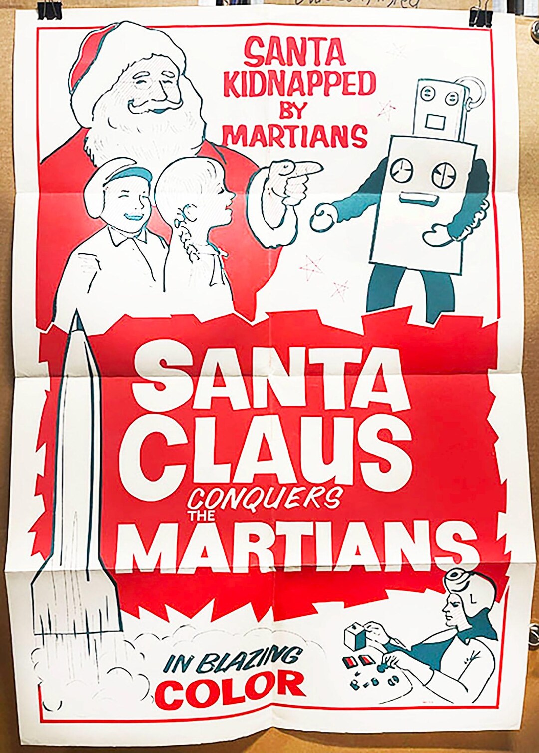 Santa Claus Conquers the Martians! '60'S Classic Original Children's ...