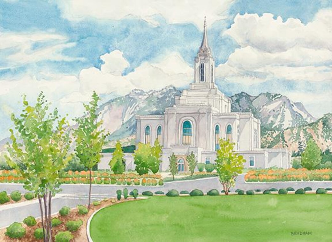 Orem Temple - Etsy