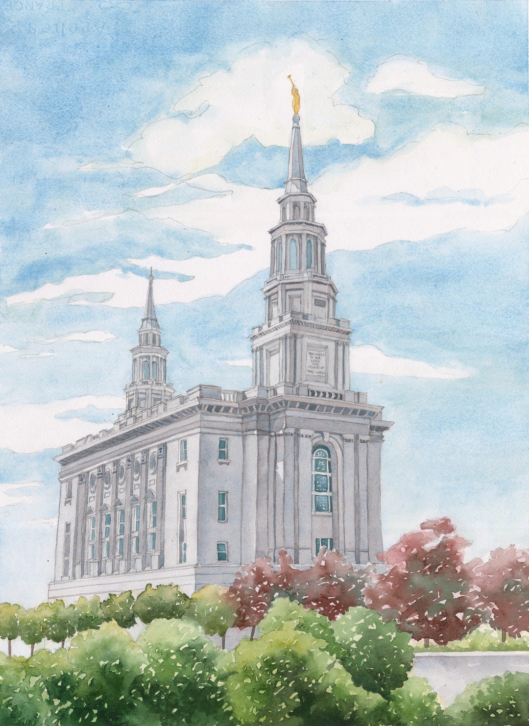 Philadelphia Temple - Etsy