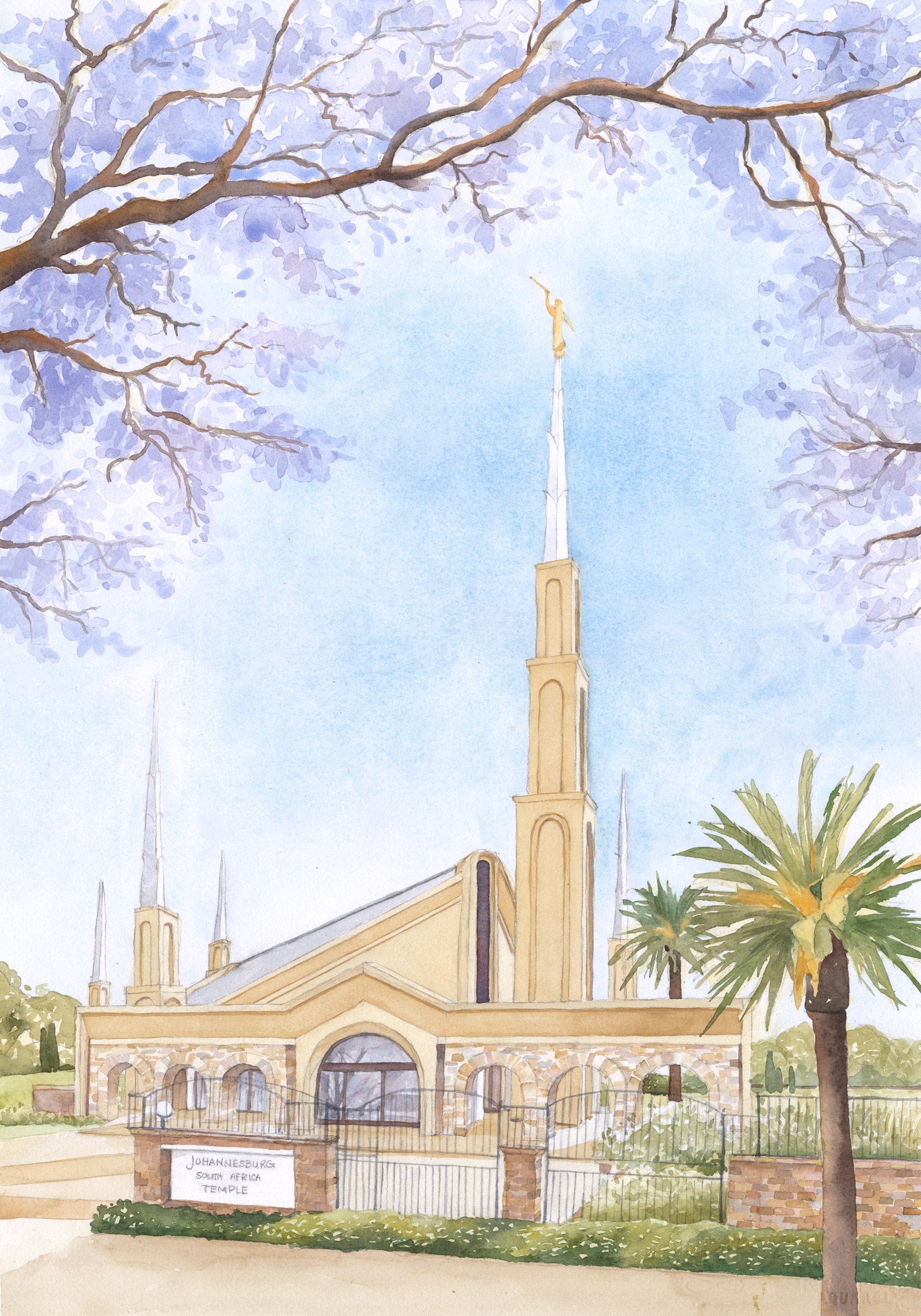 Johannesburg, South Africa Temple - Etsy