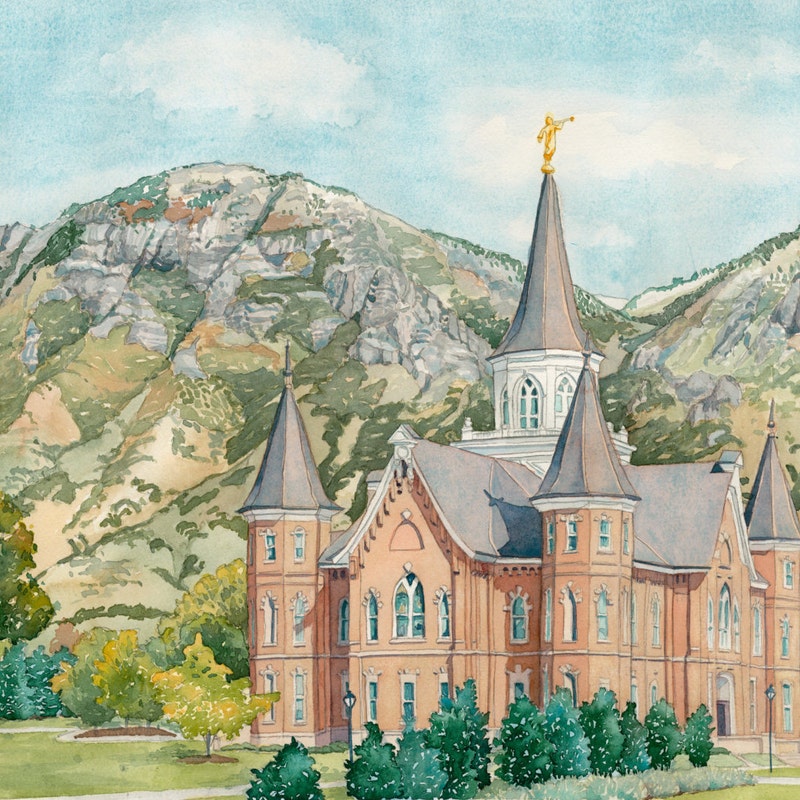 Provo Temple - Etsy