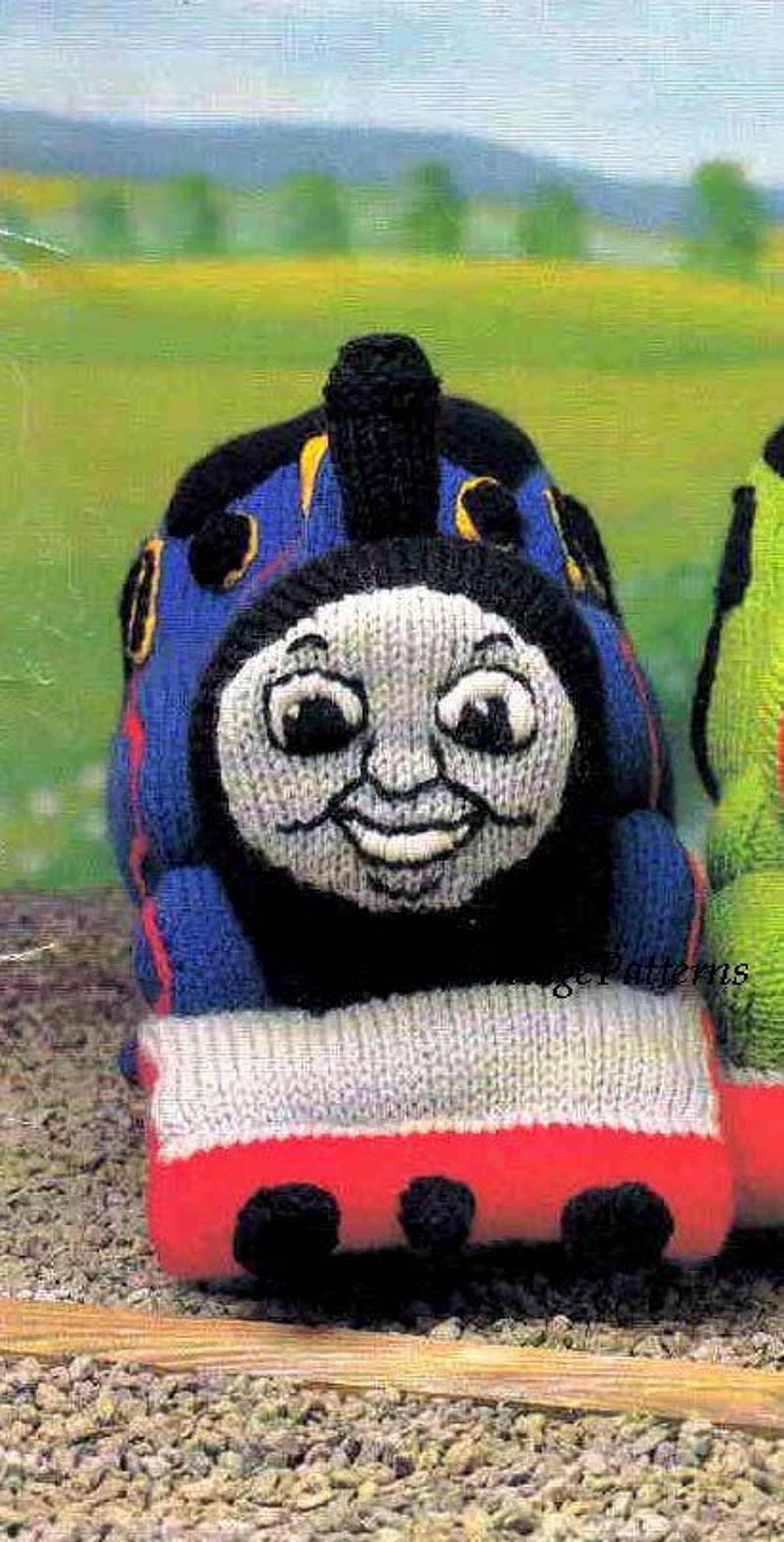 Thomas Toy Knitting Pattern, Thomas the Tank Engine Soft Toy, PDF ...