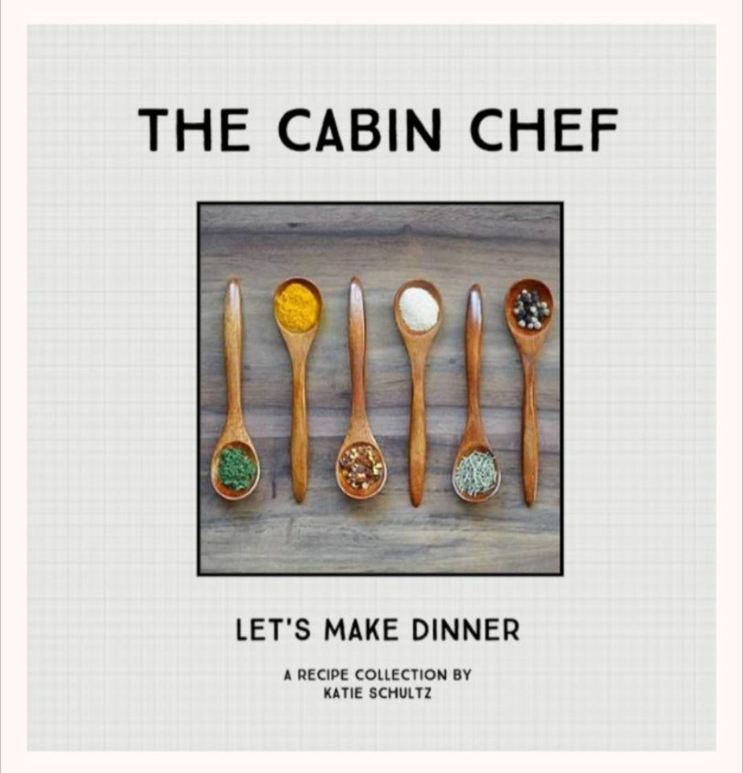 The Cabin Chef Let's Make Dinner Recipe Collection - Etsy