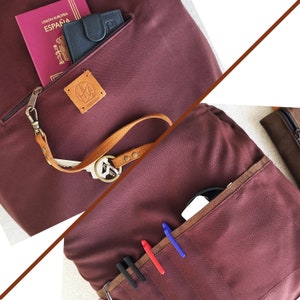 Rose Boho Backpack Women Convertible Bag, Floral Corduroy Bag ...