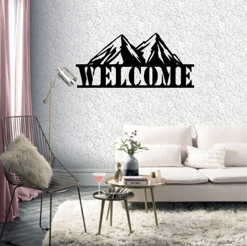 Welcome Mountains - Etsy