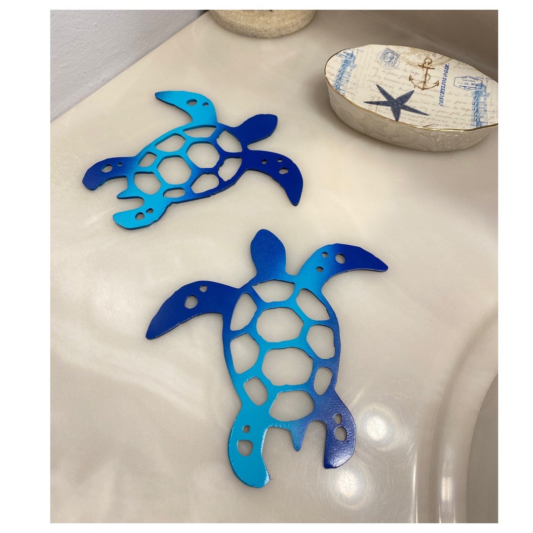 Metal Art Sea Turtles - Etsy