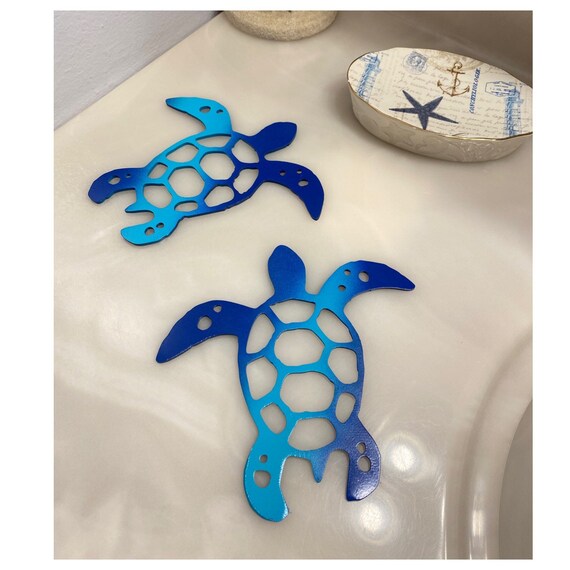 Metal Art Sea Turtles - Etsy