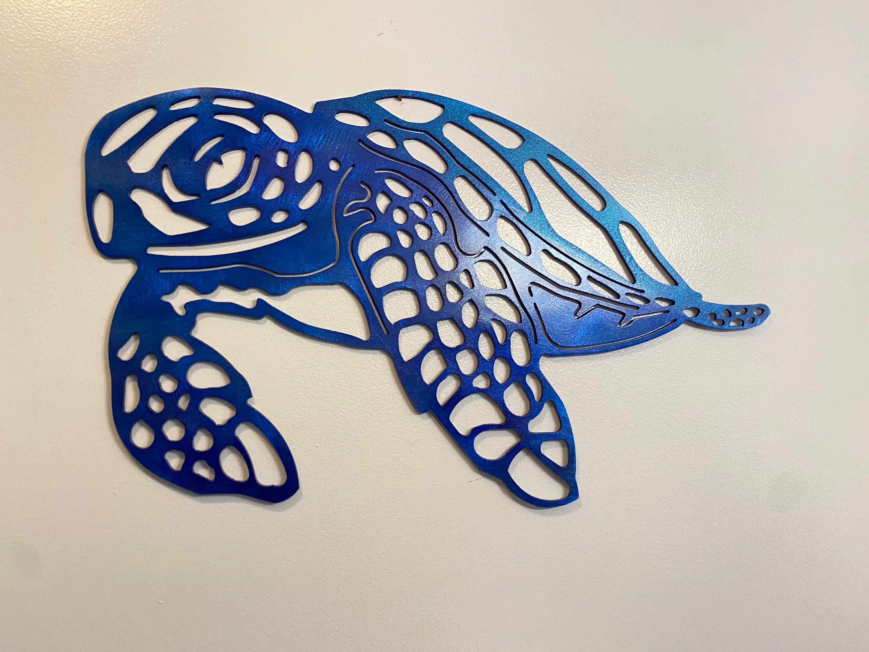 Large Sea Turtle Wall Decor - Etsy