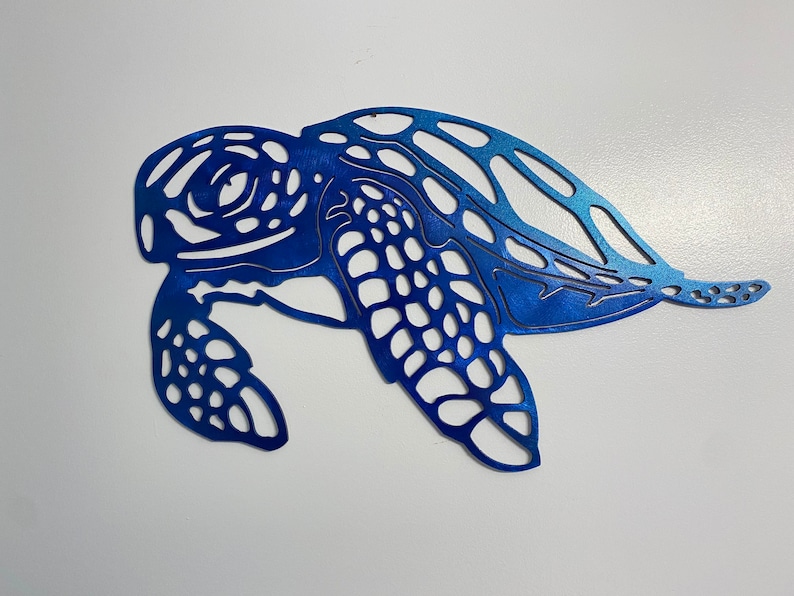 Large Sea Turtle Wall Decor - Etsy