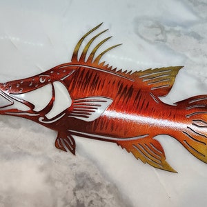 Hogfish Metal Wall Decor, Hanging Hogfish Wall Art, Sea Art, Sealife ...