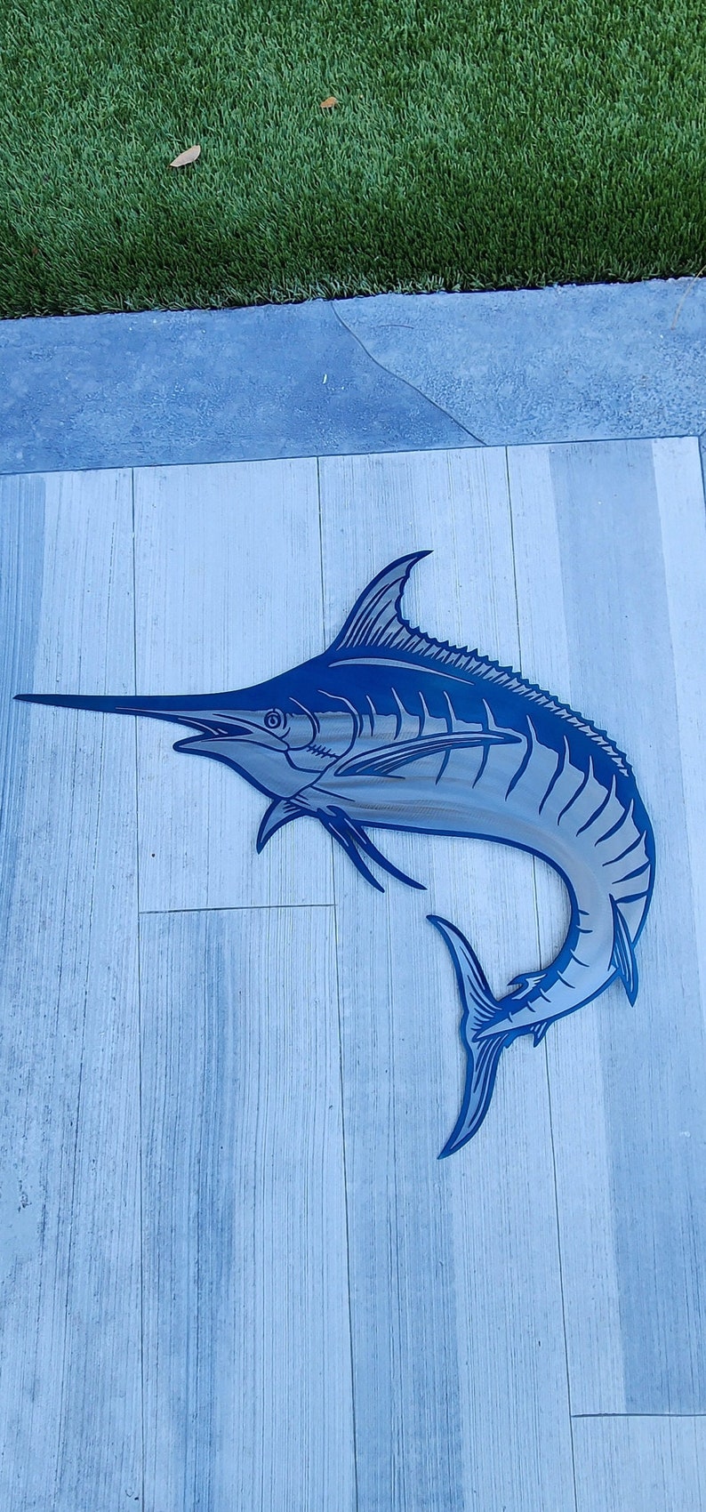 Sail Fish Metal Wall Art Home Decor Key West Key Largo Sea Art Fishing ...