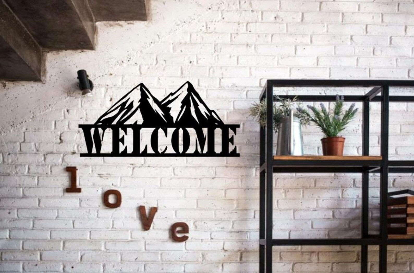 Welcome Mountains - Etsy