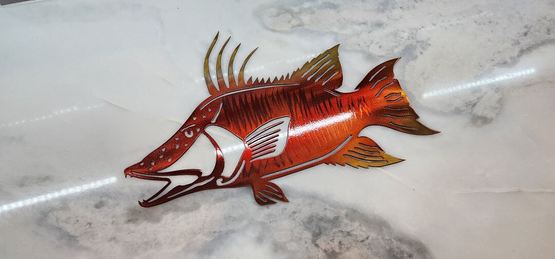 Hogfish Metal Wall Decor, Hanging Hogfish Wall Art, Sea Art, Sealife ...