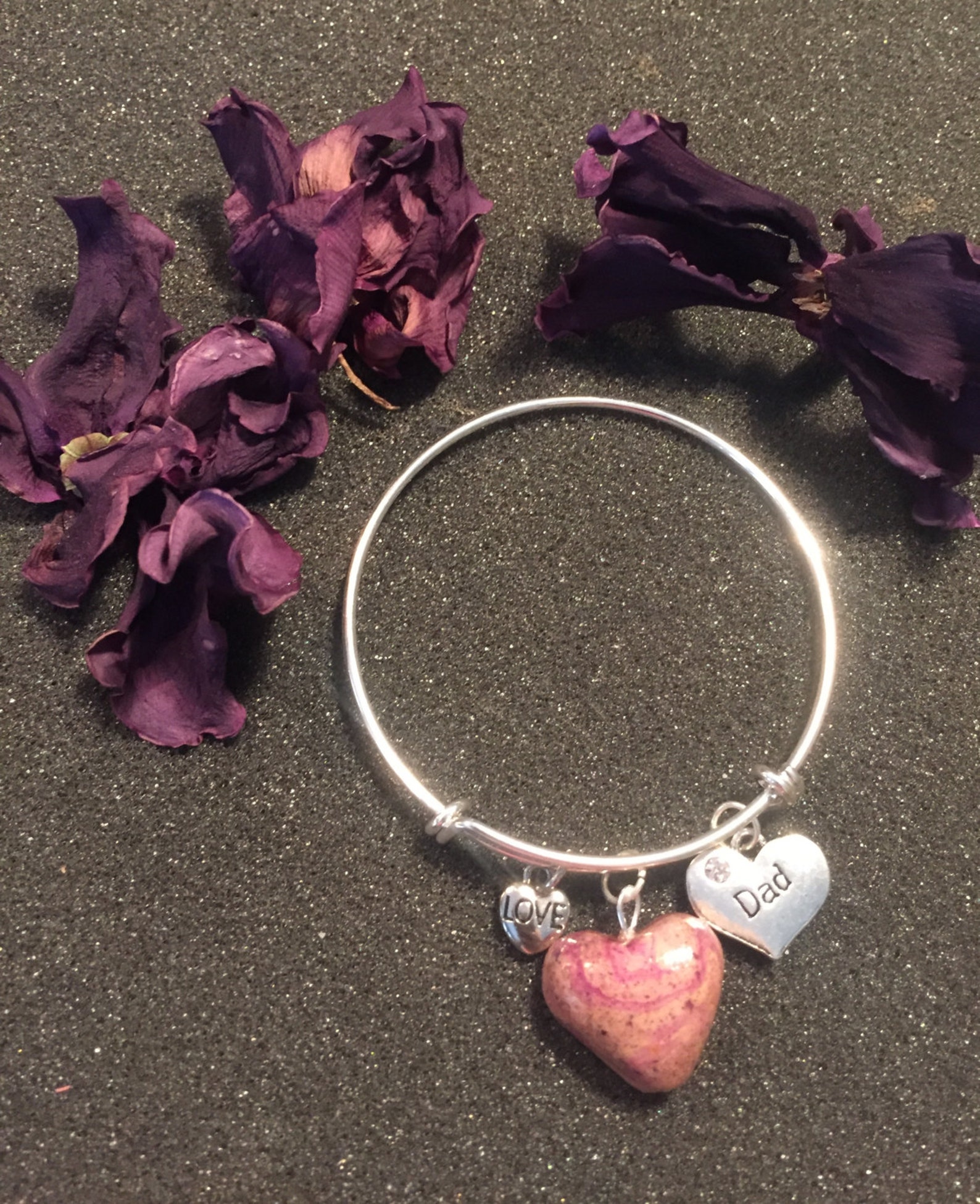 Miranda Style Expandable Remembrance Bead Charm Bracelet - Etsy