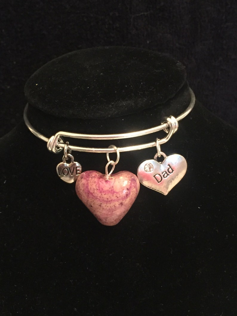 Miranda Style Expandable Remembrance Bead Charm Bracelet - Funeral ...