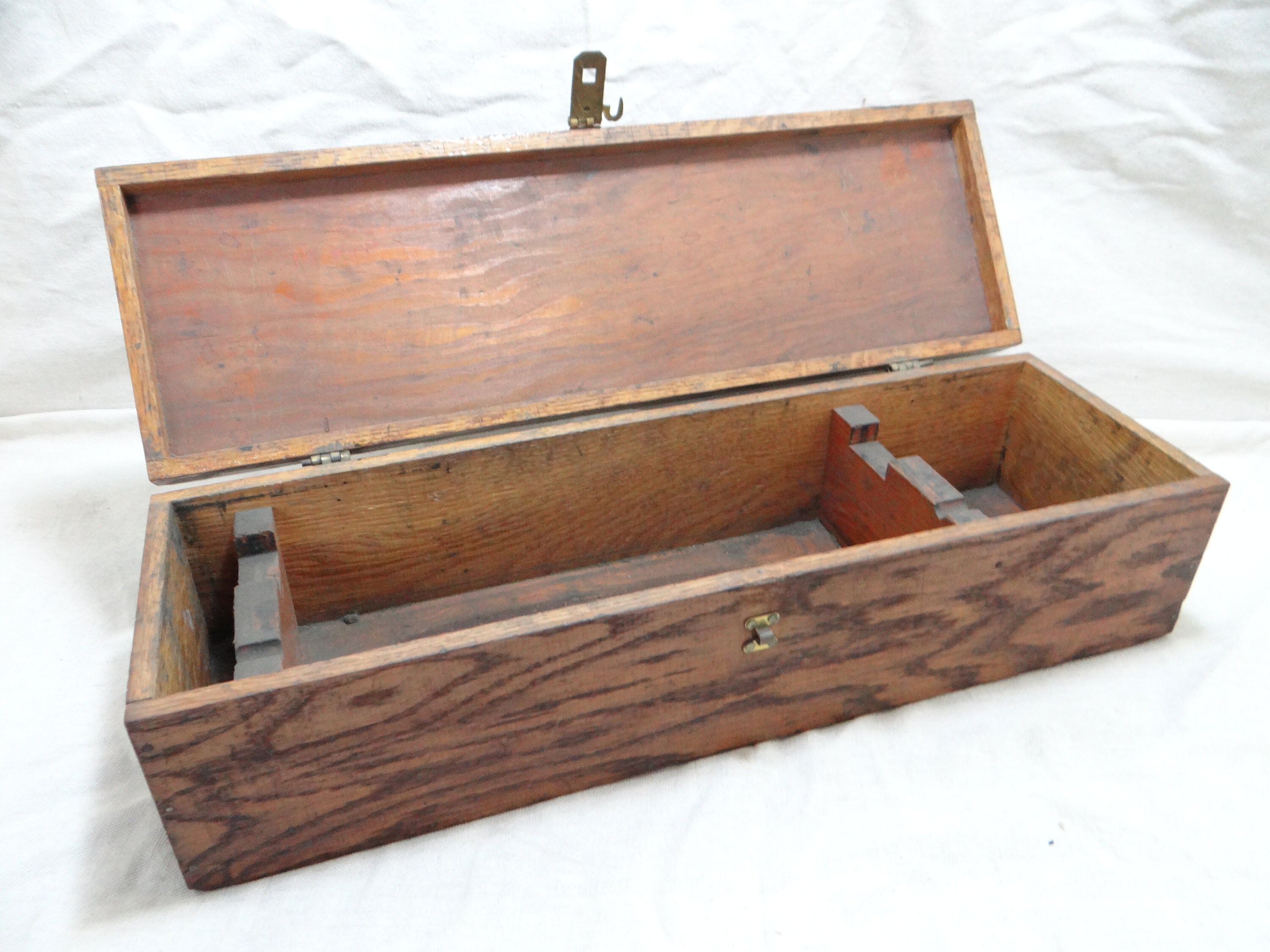 Vintage Tooling Wood Box / Case - Etsy